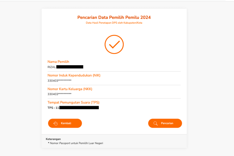 Cara Cek NIK Terdaftar di KPU atau Tidak Untuk Pemilu 2024